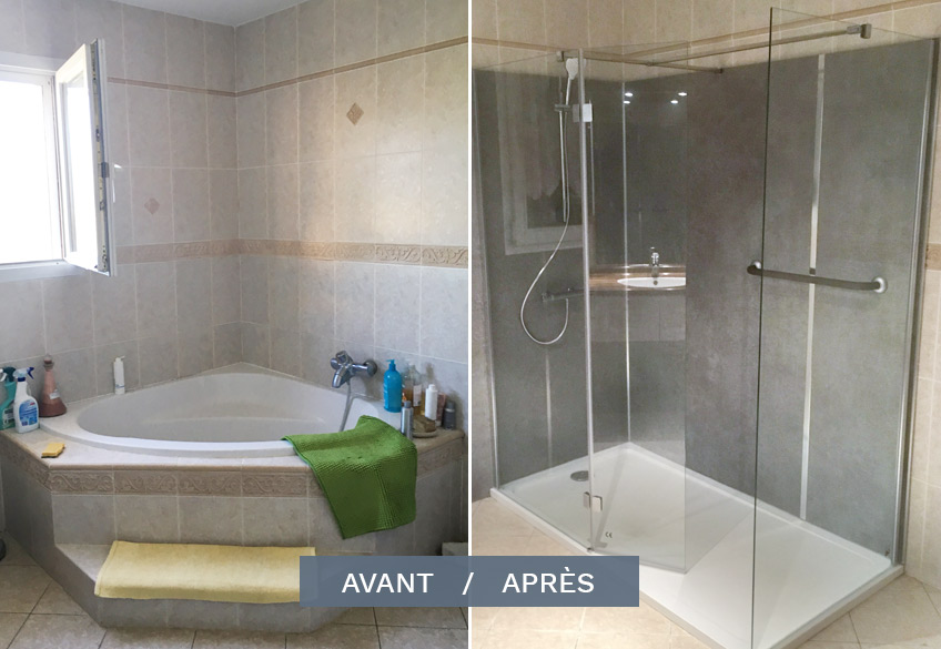 Techni'Douche Concept : La douche créative sur-mesure